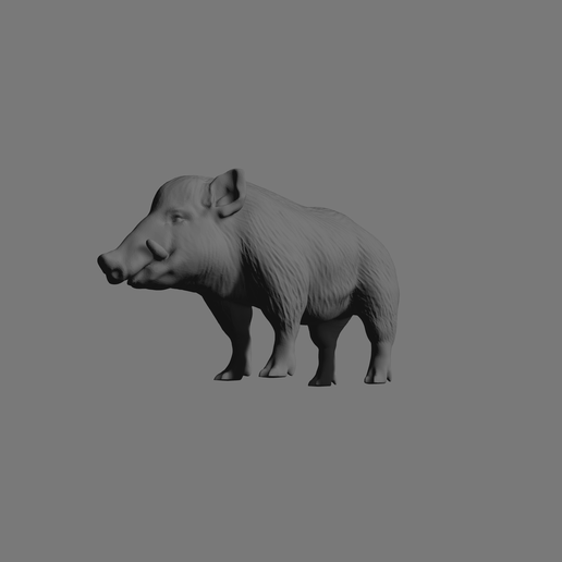 STL file pig stl cnc design 🐖 ・3D printer design to download・Cults