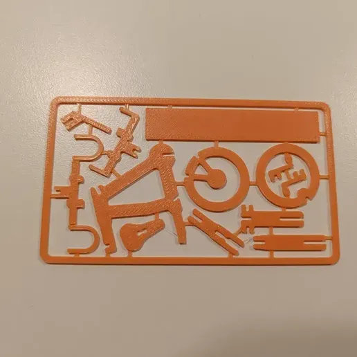 🚲 Bike Kit Card – Mini Bicycle Assembly 3D Printed Model Kit・ STL File ...