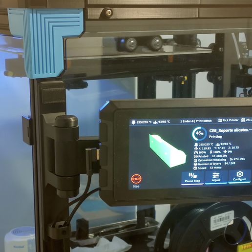 STL file CREALITY SONIC PAD CREALITY SUPPORT - Mod.2 - (ENDER 6 AND ...