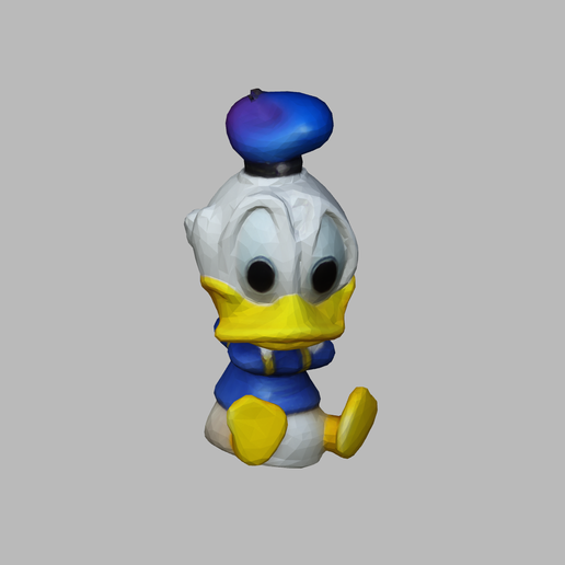STL file Donald Duck chibi 🦆 ・3D print model to download・Cults
