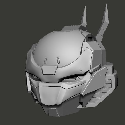 STL file TMNT Mecha Leo Helmet Gundam Heatboys Ninja Turtles ♌ ...