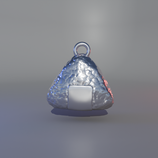 🍣 Onigiri pendant・ STL File for 3D printing・Cults