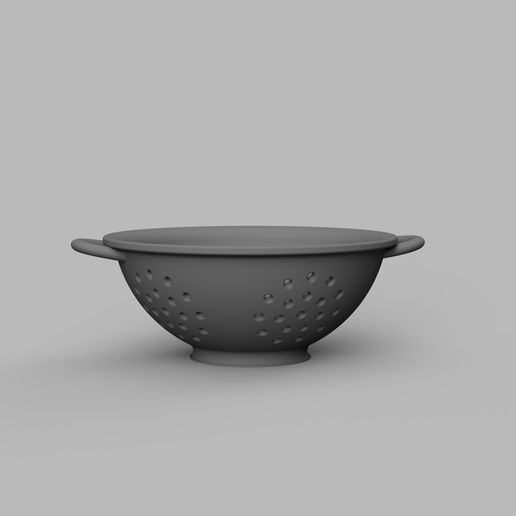🌆 1/12 Colander STL for Dollhouses and Miniature Projects (commercial ...