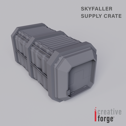 Free 3D file Skyfaller Supply Crate - Terrain 🪨 ・3D printable design to ...
