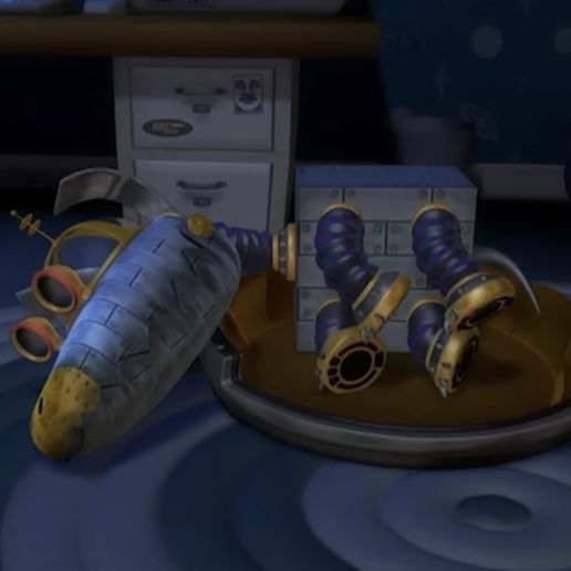Goddard Asleep 💤 | Jimmy Neutron 🔧🔩🚀・ STL File for 3D printing・Cults