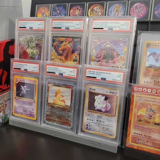 🐉 Graded Pokemon Display 6X・Free STL File for 3D printing・Cults