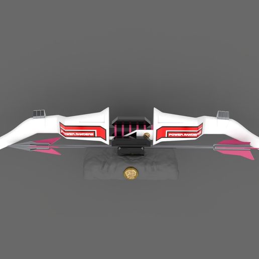 🏹 MMPR Power Bow Arrow・Free STL File for 3D printing・Cults