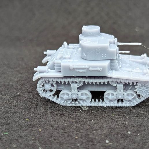 🪖 Light Tank M2A2 (US, 1936, Interwar+WW2)・ 3D File for 3D printing・Cults