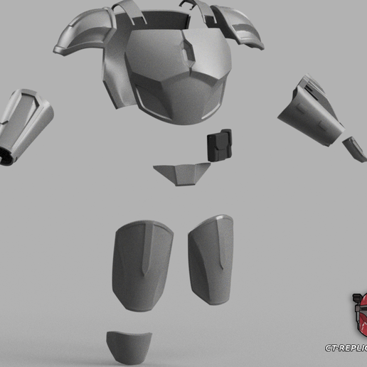 ⭐ FORTNITE Mandalorian Armor HONOR Star Wars 1:1 Replica Cosplay・ OBJ ...