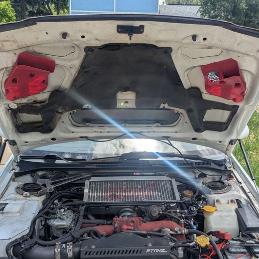 💭 Subaru Hood Vent Ducts - GC8/GF8 - RSTI, 2.5RS, OBS, Impreza Forester ...