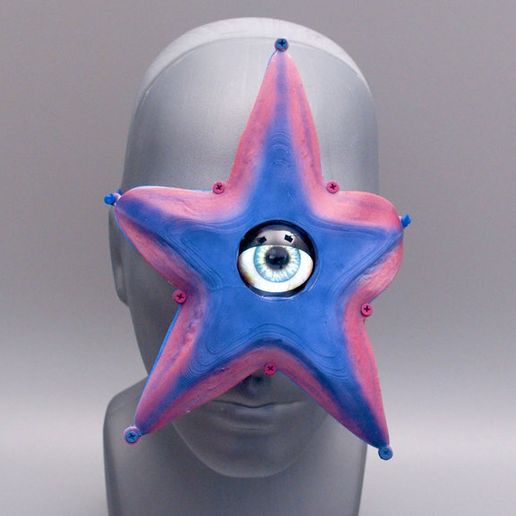 🎃 Starro Face Mask・Free STL File for ・Cults