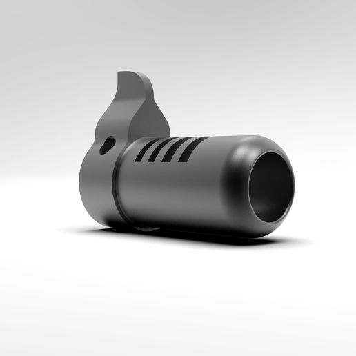 🔫 M1928 Styled Thompson Muzzle brake for WE M1A1・ 3D File for ・Cults