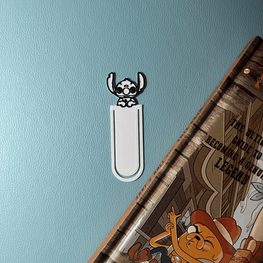 🔖 Stitch Bookmark・ 3D File for 3D printing・Cults