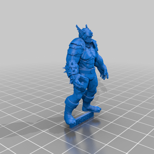 🩸 Blood Bowl Ogre/Big Guy #1・Free 3D File for ・Cults