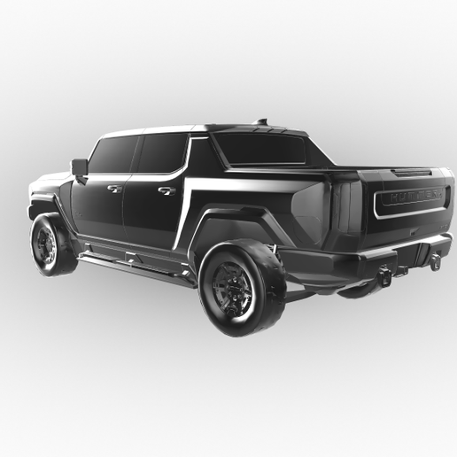 🇺🇸 GMC Hummer EV 2022・ STL File for ・Cults