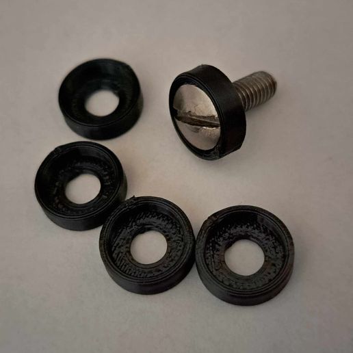 🧞‍♂️ Washer, recessed, fits 10-32 panhead screw for equipment racks ...