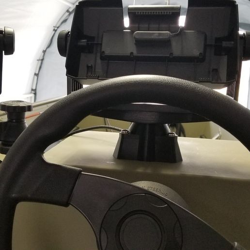 👽 Garmin Striker/EchoMap Mount・Free STL File for ・Cults
