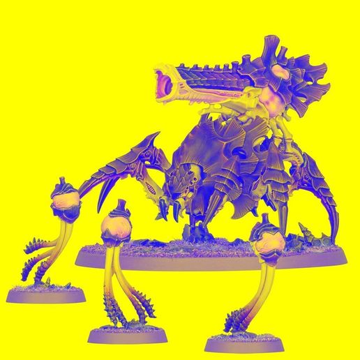 3D file alien scorpion 👽 ・3D printable model to download・Cults