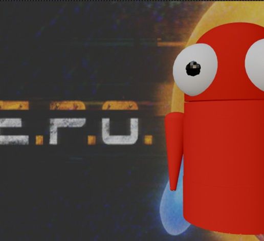 🤖 R.E.P.O Robot Trash can Mk1・Free OBJ File for 3D printing・Cults