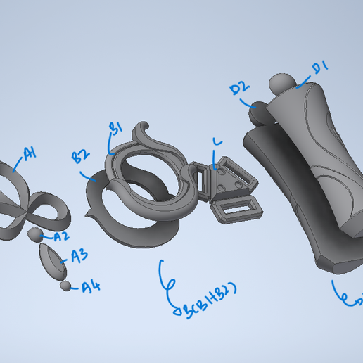 🌊 Wuthering Waves - Changli Accessories・ STL File for 3D printing・Cults