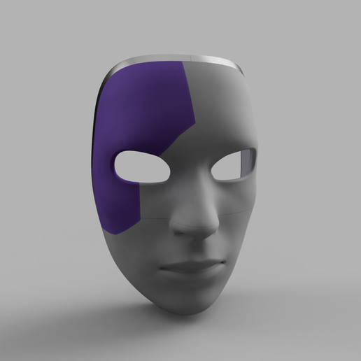 🎨 Sally Face Mask・ STL File for 3D printing・Cults