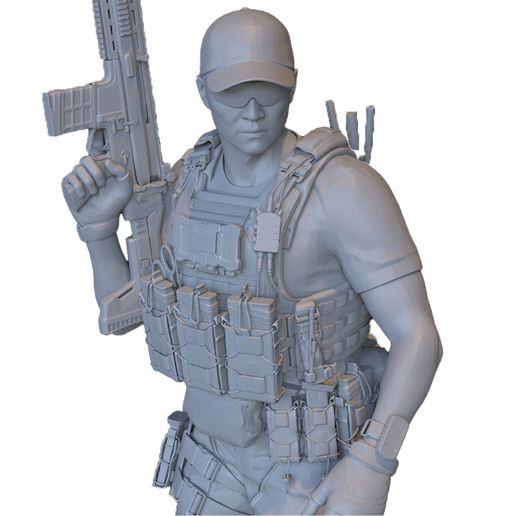 🫡 Soldier Ops 17: Elite Forces・ STL File for 3D printing・Cults