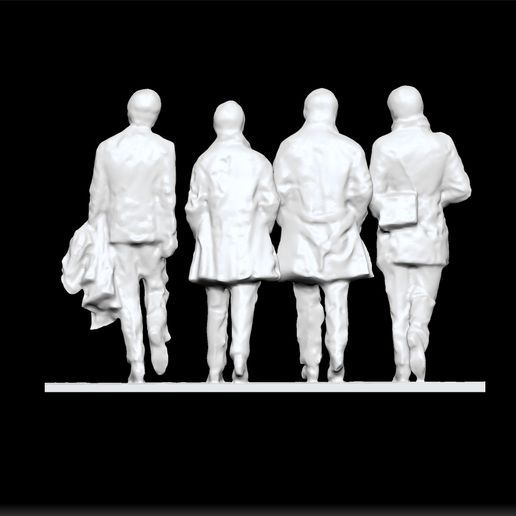 👾 the beatles statue・ STL File for 3D printing・Cults