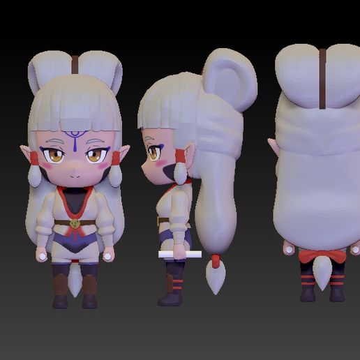 🧸 Impa・ OBJ File for 3D printing・Cults