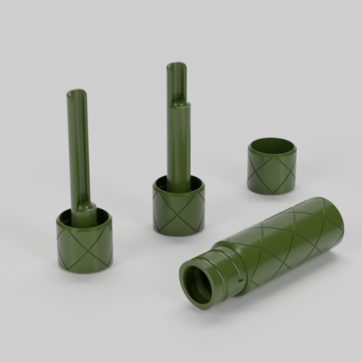 🧪 Scoop-cap vial・ STL File for 3D printing・Cults