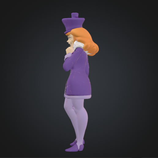 👫 Daphne (Winter Outfit) - Scooby Doo Figure - Mystery, Inc・ STL File ...