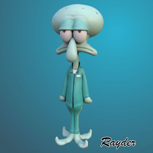 Fichier STL SQUID GAME SQUIDWARD 🦑 ・Design pour imprimante 3D à ...
