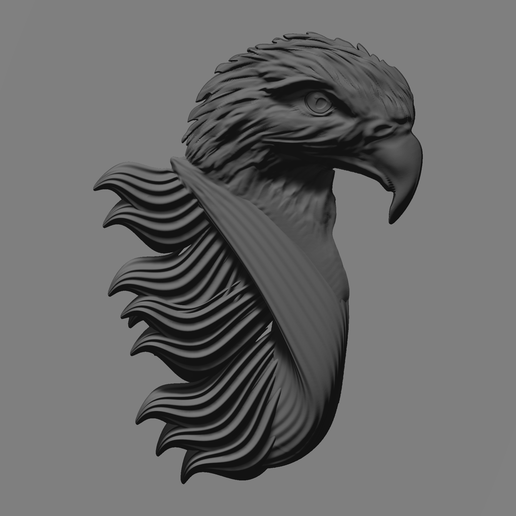 STL file eagle stl cnc design 🦅 ・3D print object to download・Cults