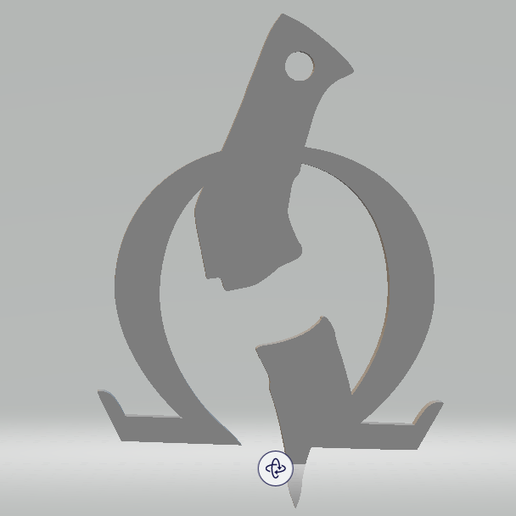 Free STL file Kratos Keychain 🗝️ ・Object to download and to 3D print・Cults