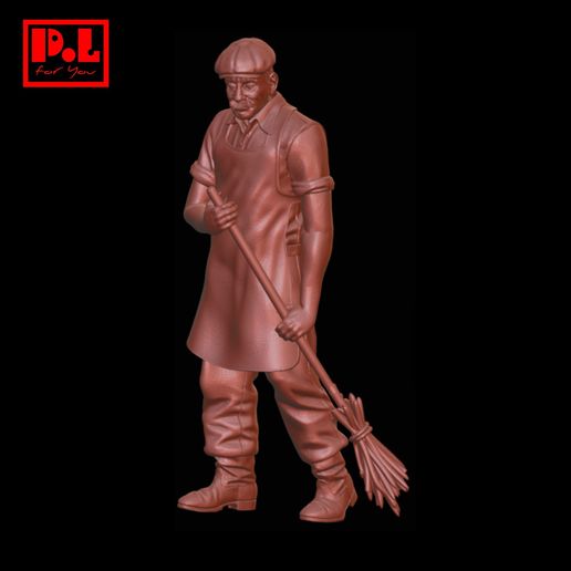 🦸 Street cleaner・ STL File for 3D printing・Cults