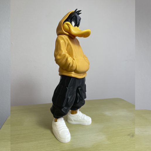 🦆 Daffy duck Urban Vibes fan art ( MULTIPARTS FILES )・Archivo OBJ para Impresión 3D・Cults
