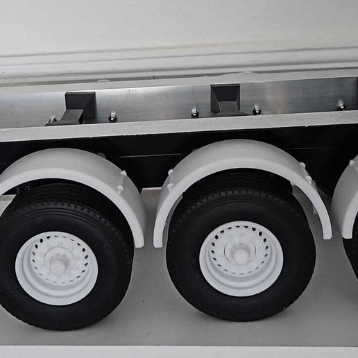 🚦 Traffic cone pylon holder trailer 1/14 Tamiya Carson Lesu etc.・ 3MF ...