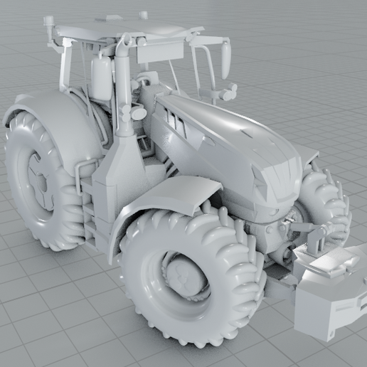 STL file New Holland T7 300 Long Wheelbase tractor model 🆕 (OBJ)・3D ...