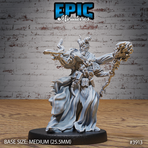 3D file Tiefling Guild Summoner Set ‧ DnD Miniature ‧ Tabletop ...