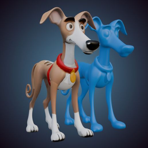 animated greyhound