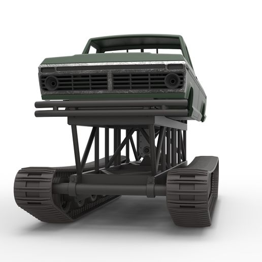 🚚 Diecast Redneck Rave Mud truck on tracks Scale 1:25・ 3D File for 3D ...