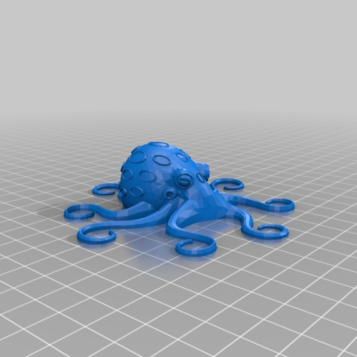 🐙 Octopus 12x2 neodymium・Free 3D File for ・Cults