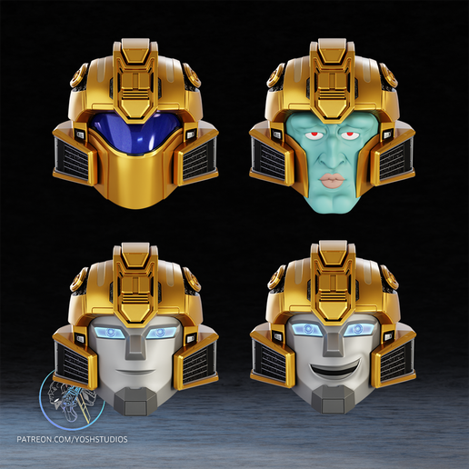 🪖 BumbleBee One Helmet 3D Printer STL File・ 3D File for 3D printing・Cults