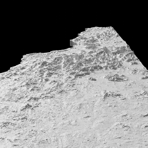 Archivo 3D USA State of New Hampshire Topographic Map - 3D Terrain ...