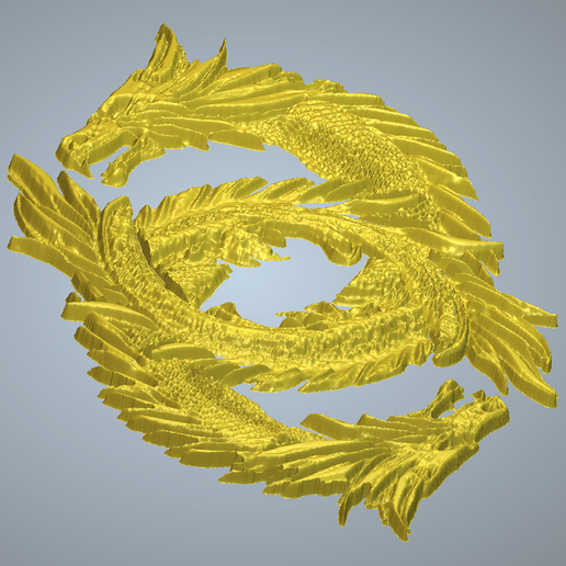 STL file Dragon infinity 🐉 ・3D printing idea to download・Cults