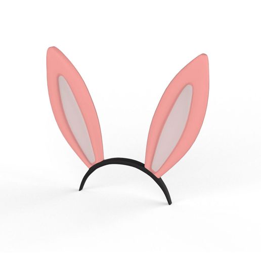 🐇 Headband Rabbit Ears・ STL File for 3D printing・Cults