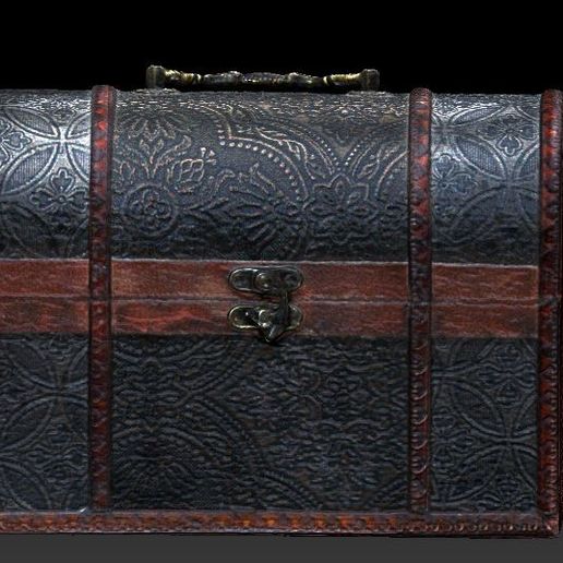 🏴‍☠️ trasure chest・Free OBJ File for 3D printing・Cults