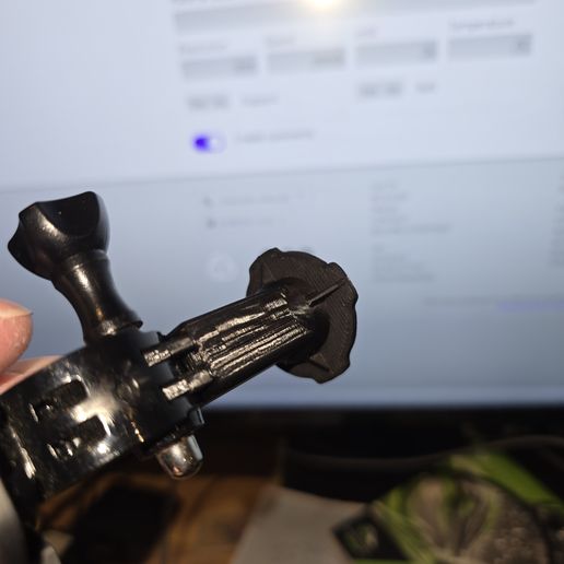 🔒 Quad Lock GoPro Mount・3D Print with the ANYCUBIC KOBRA 2 MAX 3D ...