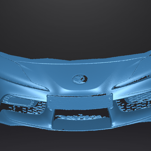 🚗 Toyota GR Supra A90/A91 Mk5 2021 - Front Bumper - 3D Scan・ STL File ...