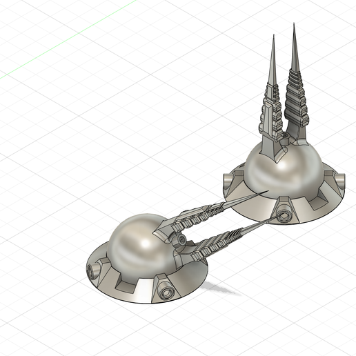 🚀 zentradi ball turrets・Free STL File for 3D printing・Cults