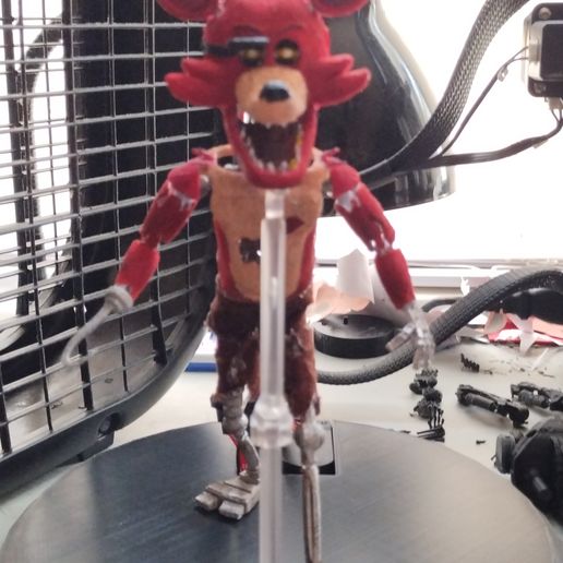 🎬 Fnaf Movie Foxy Statue・ STL File for 3D printing・Cults